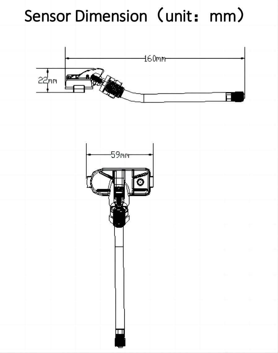 CANbus Platform Receiver Bus Truck TPMS Tire Pressure Monitoring System ...